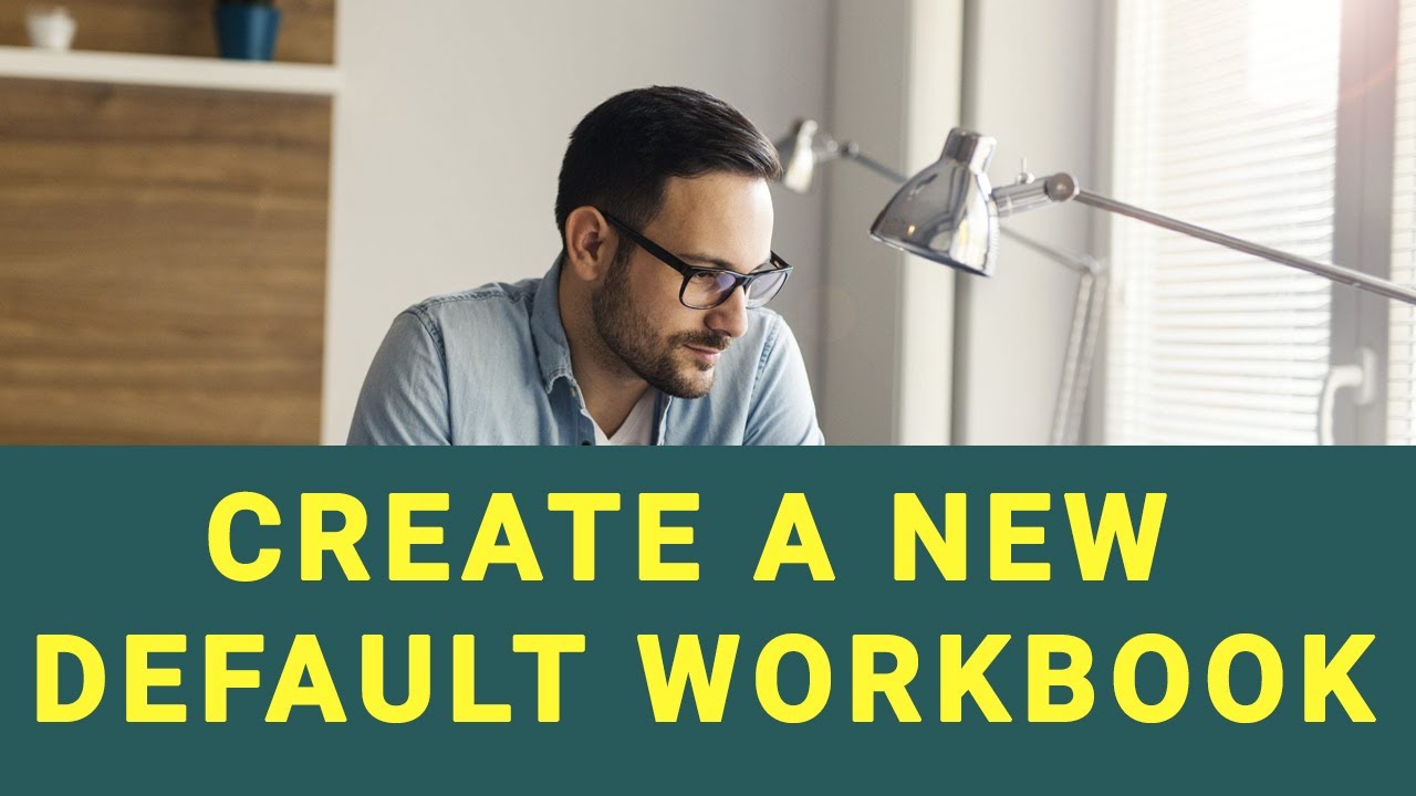 Create a new default workbook shortcut key in MS Excel - YouTube
