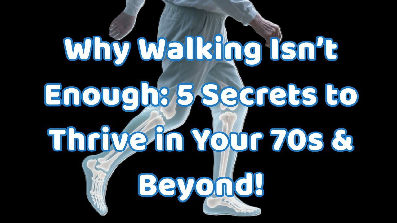 Stop Walking ONLY! 5 Game Changing Exercises to Stay Strong After 70 ...