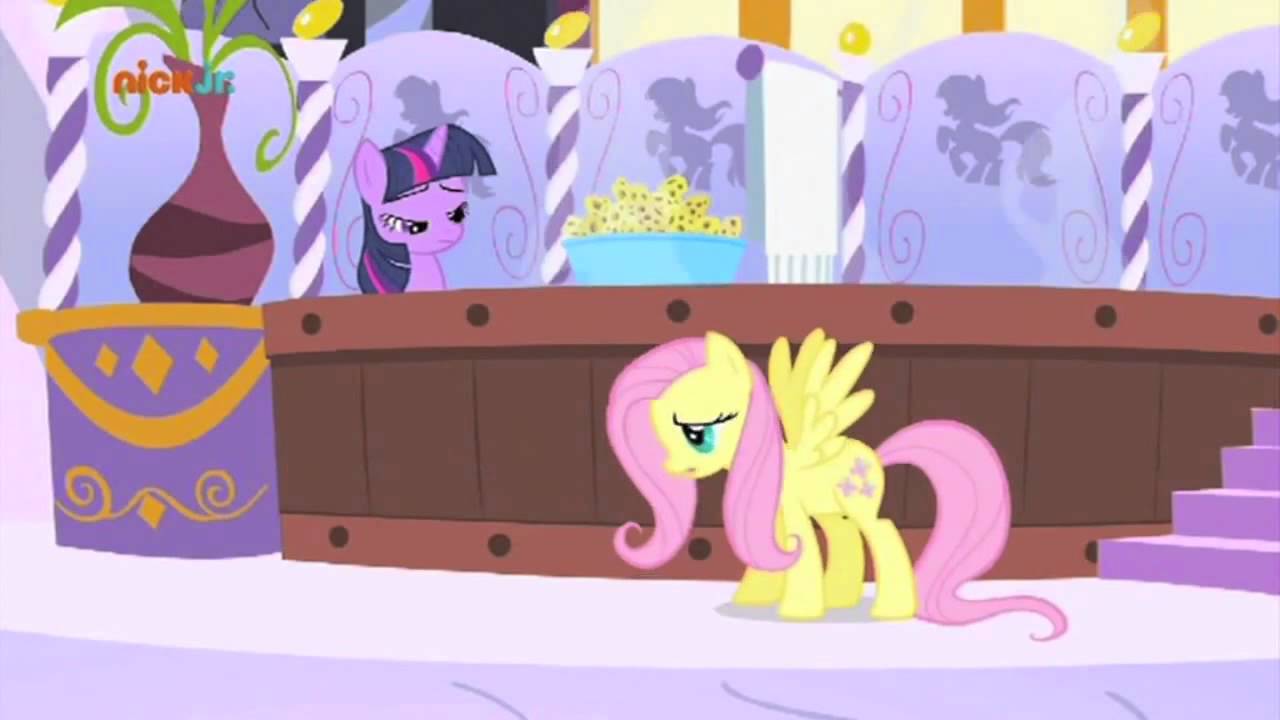 MLP FiM - Fluttershy's Scream/Kick of Frustration (German) - YouTube