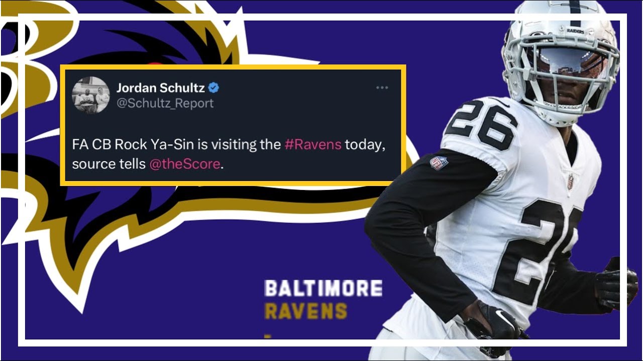 RAVENS BRING IN CB ROCK YA-SIN FOR A VISIT - YouTube