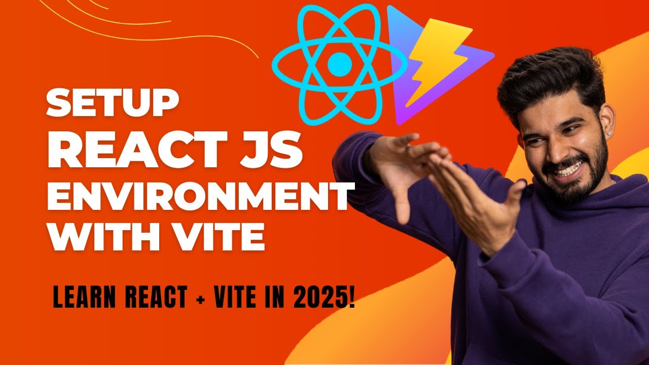 React.js with Vite - Environment Setup & Create New Project 2025 - YouTube