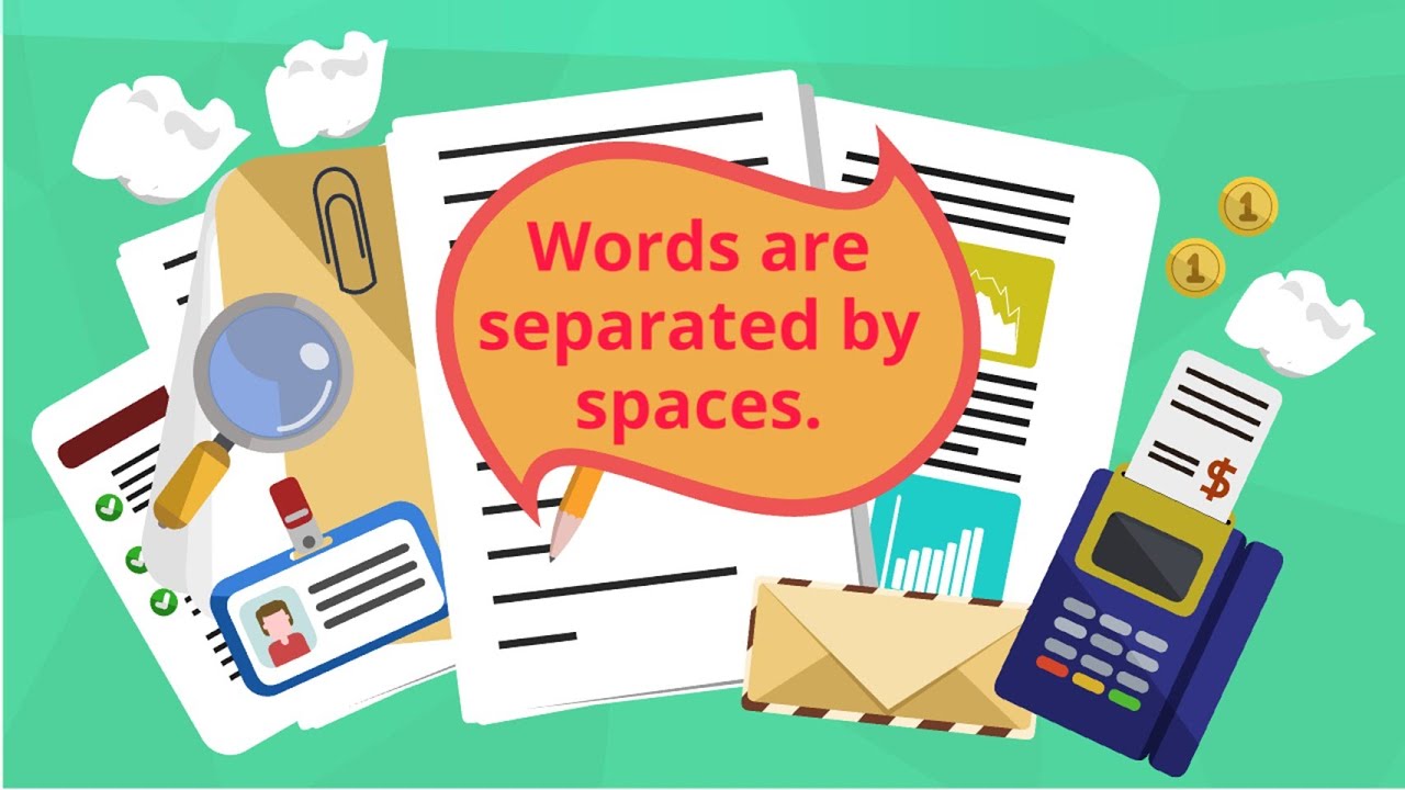 Words are separated by spaces - YouTube
