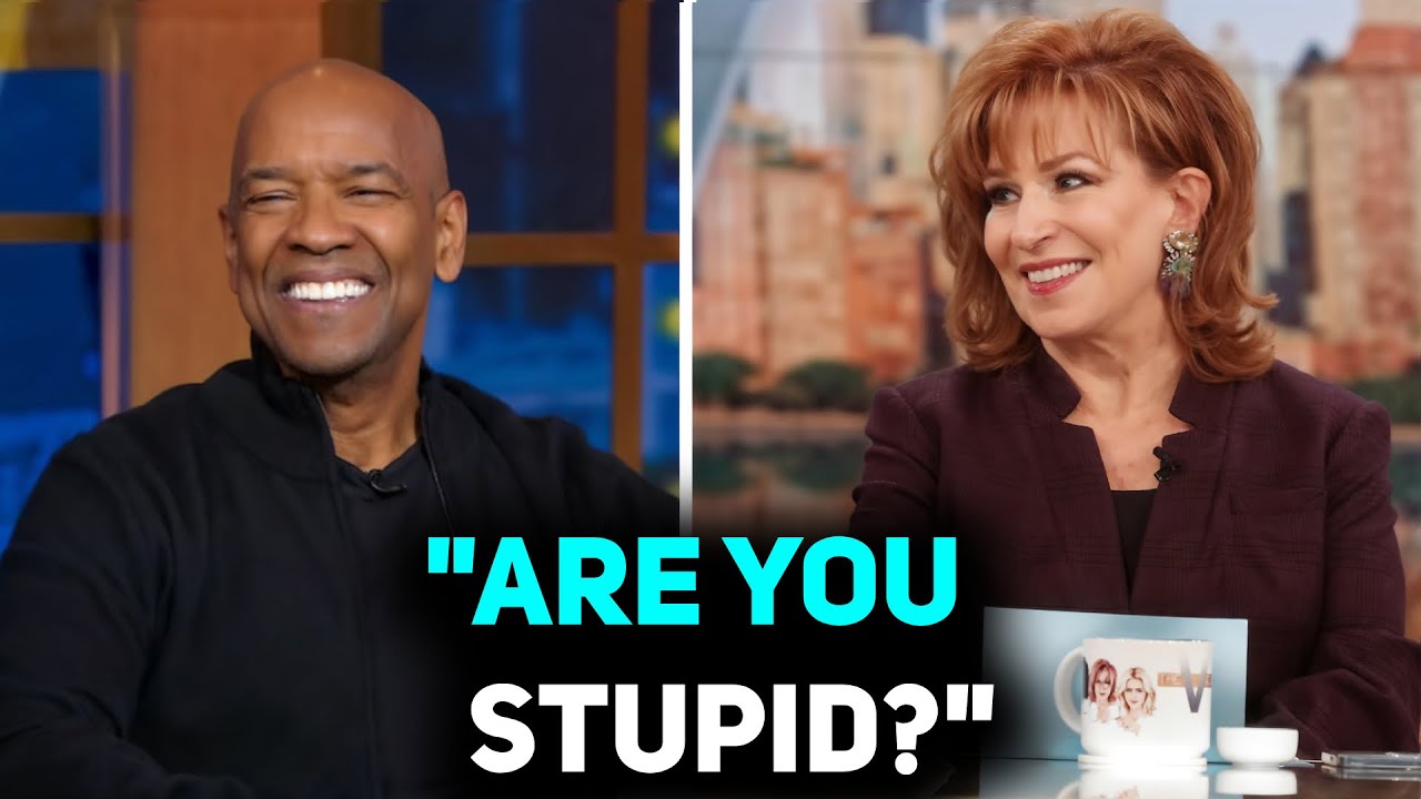 Denzel Washington DESTROYS The View Hosts LIVE – Walks Out After Brutal ...