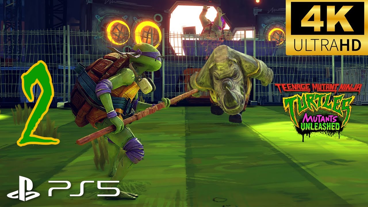 Teenage Mutant Ninja Turtles: Mutants Unleashed - PS5 Full Gameplay ...