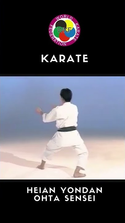 Heian Yondan - Ohta Sensei | Karate #Shorts - YouTube
