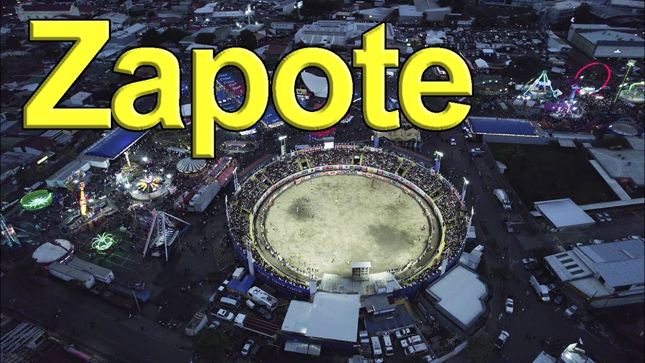 Fiestas Zapote Costa Rica 2025 Drone Video - YouTube