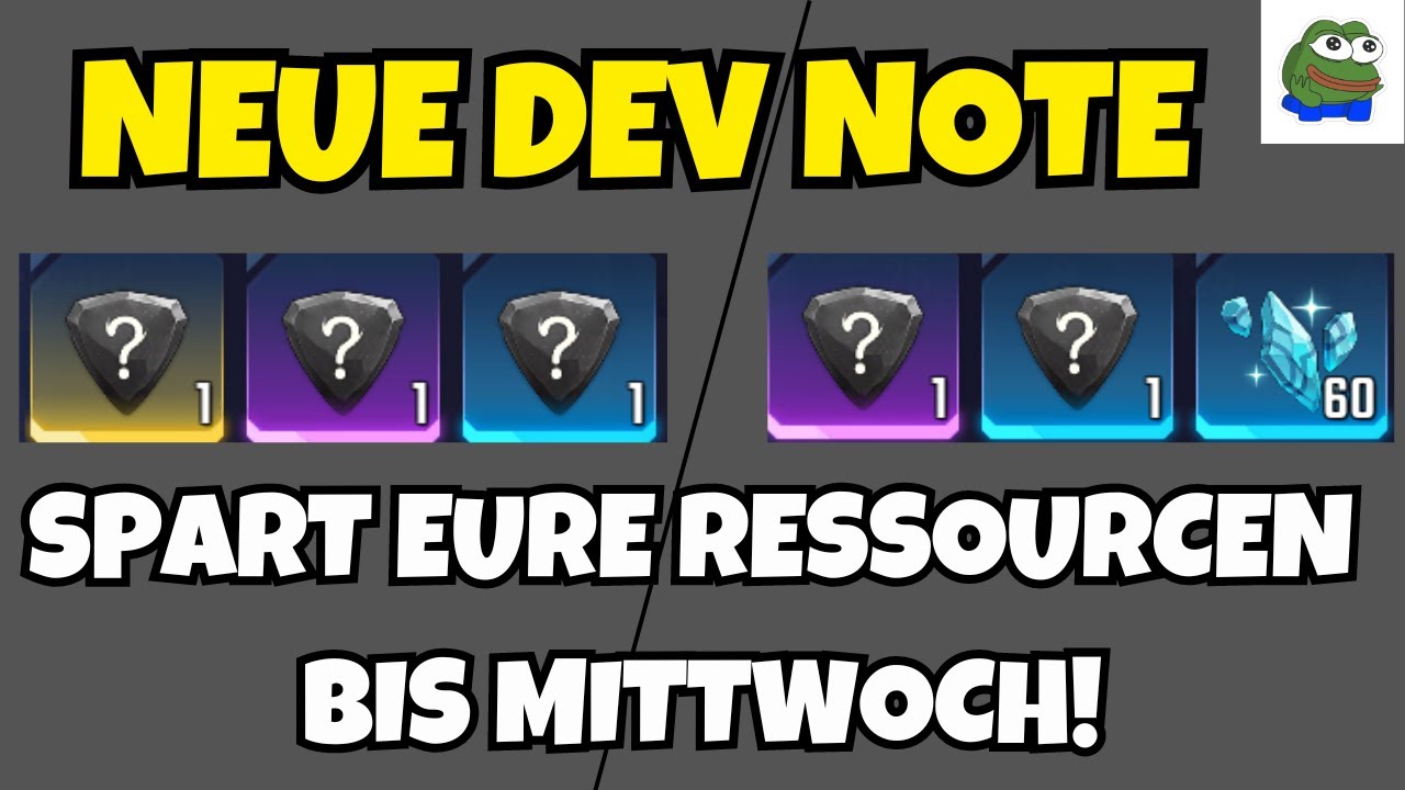 Die Devs melden sich mal wieder - SPART Powder und Rune Fragments ...