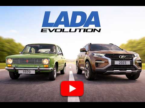 Lada Car Evolution 1970–2032 | How VAZ-2101 Became Niva X