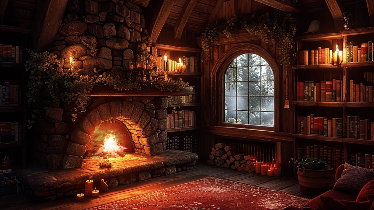 Cozy Fire | Sleep Hypnosis to Fall Asleep Instantly with Crackling ...