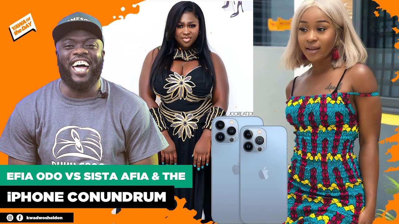 😂😂Sista Afia Cl@shes With Efia Odo Over IPhone Comment And It’s About ...