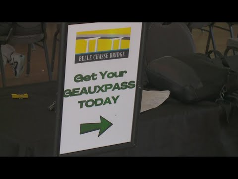 GeauxPass registration draws crowd as Belle Chasse Bridge tolls near ...