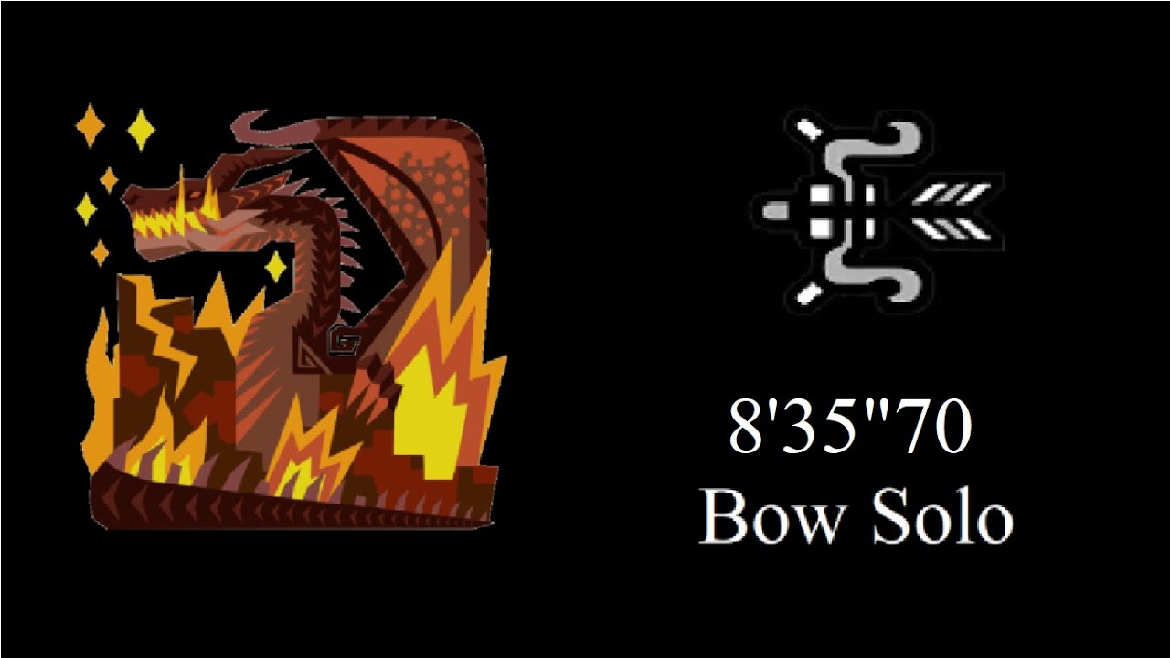 MHW:IB | Crimson Fatalis (Mod) | Bow Freestyle (8'35"70) - YouTube