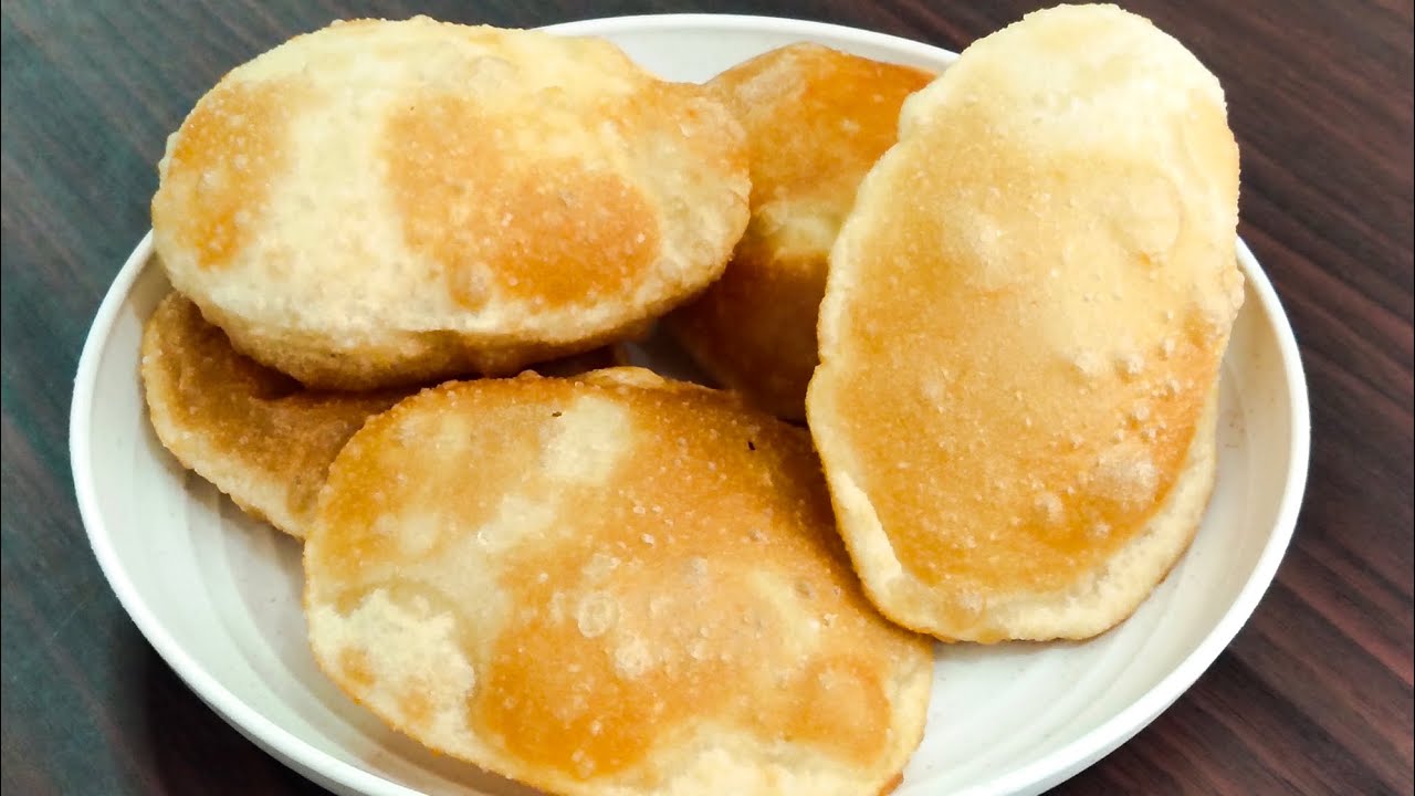 Balloon bread only consists of 2 ingredients, flour and water - YouTube