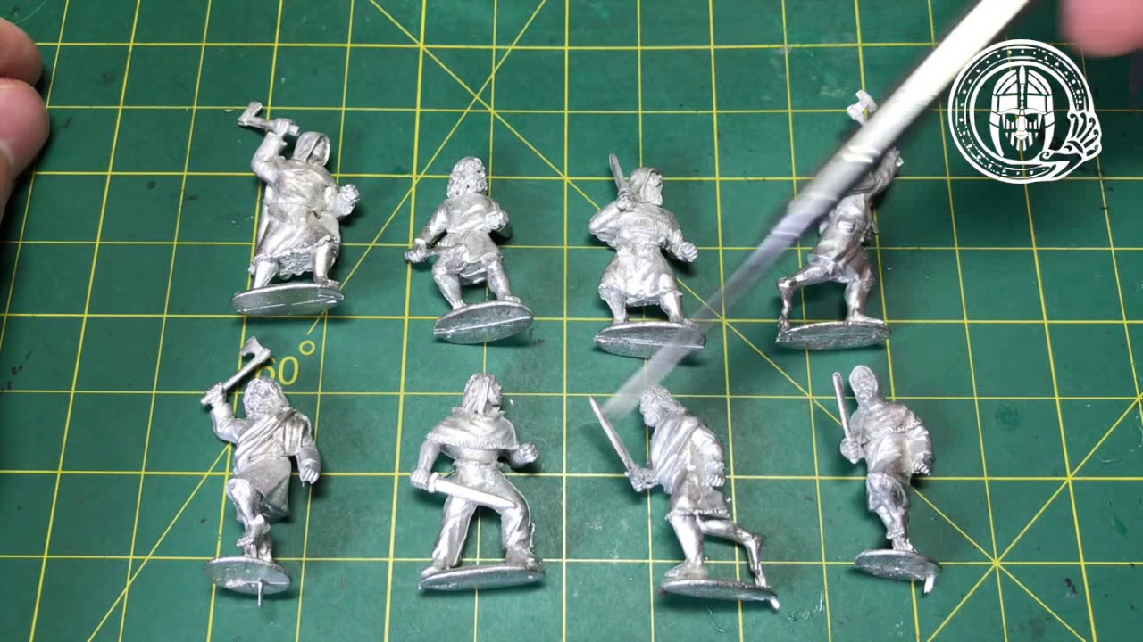 Designers Notes - Pict Warriors with Hand Weapons - YouTube