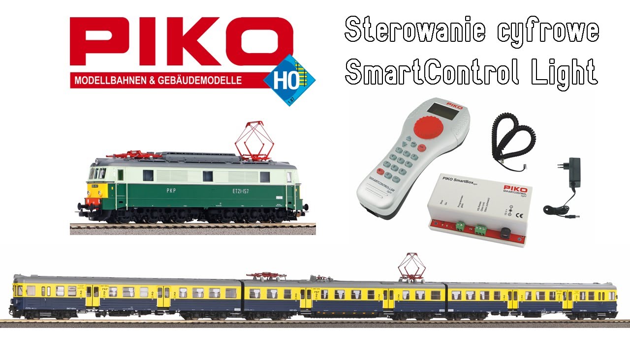 ET21 i EN57 Sterowanie cyfrowe PIKO SmartControl Light - YouTube