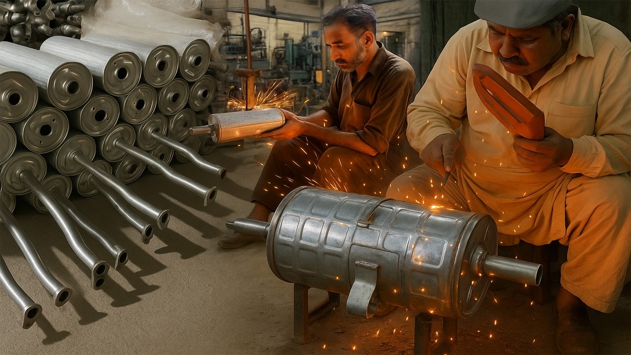 Silencer Muffler Manufacturing by a 20-Year Factory Expert - How a ...
