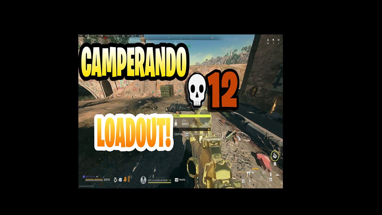 WARZONE CAMPERANDO LOADOUT - YouTube