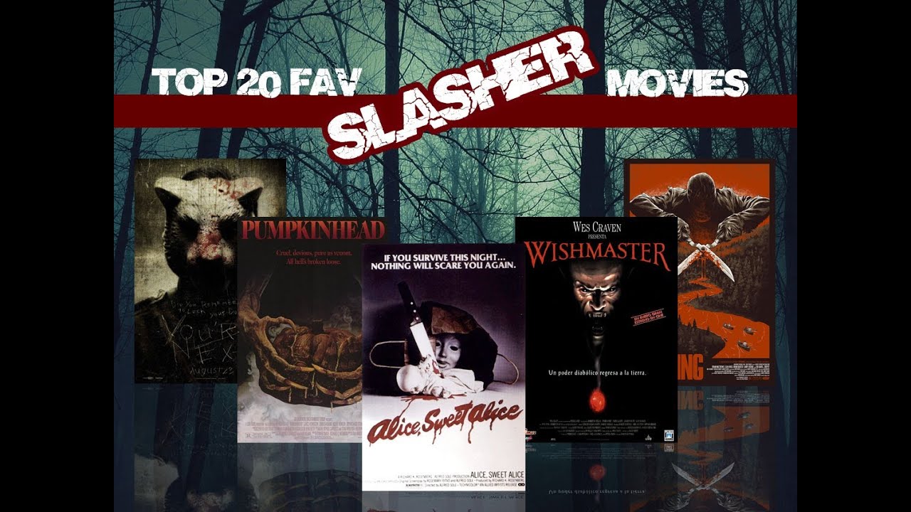 Slasher Movies - my top 20 Favorite. - YouTube