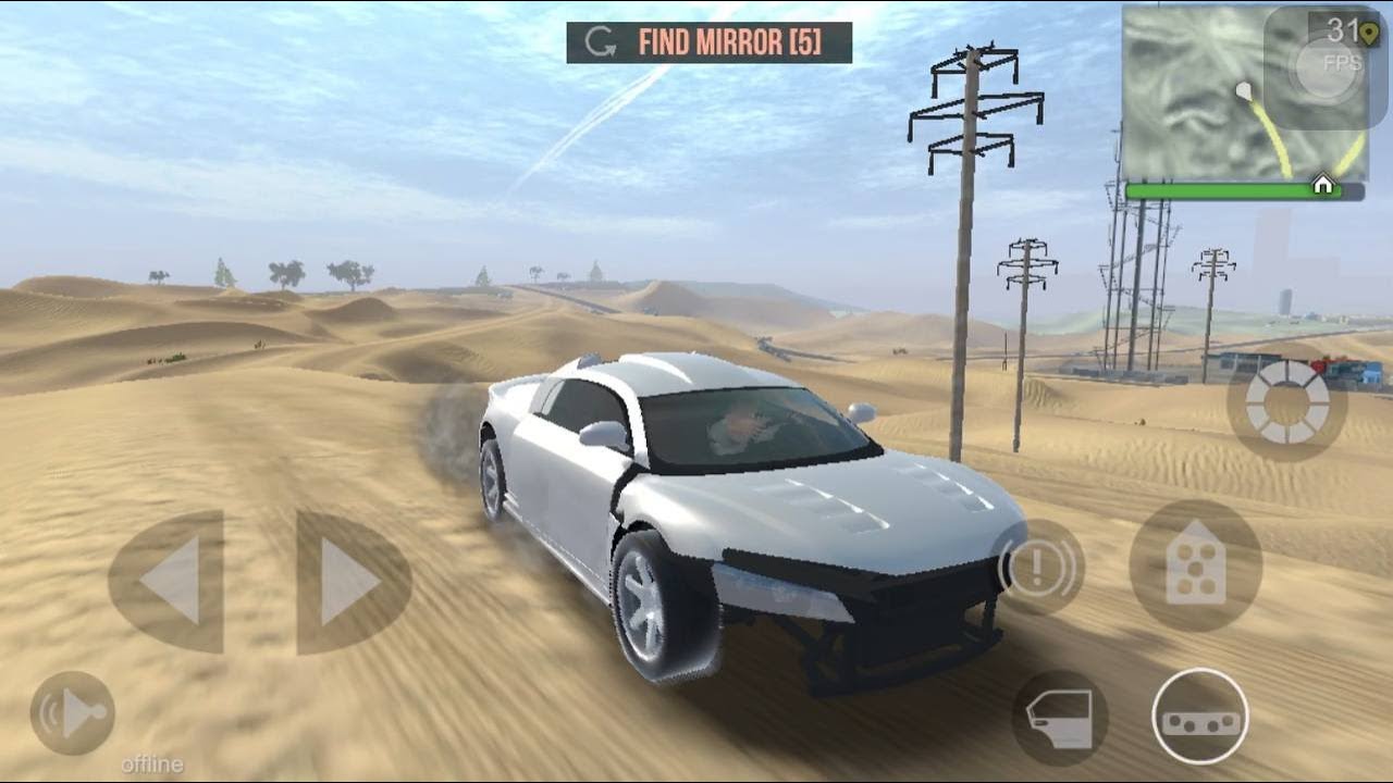 Desert and City Driving Mission | MadOut2 - YouTube