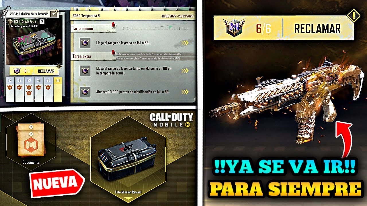 !!NUEVA ARMA LEGENDARIA GRATIS EN COD MOBILE | QUE PASA con la LK24 ...