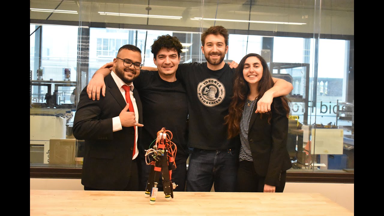 UofT ECE496Y 2023-2024 Capstone Design Project Showcase: "The Walking Acrobot" - YouTube