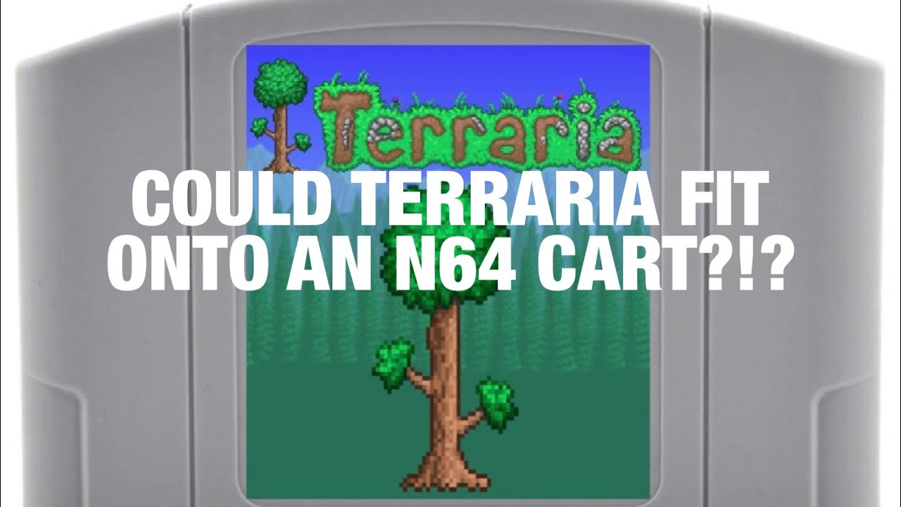 Could Terraria fit onto a N64 Cartridge? (Terraria) - YouTube