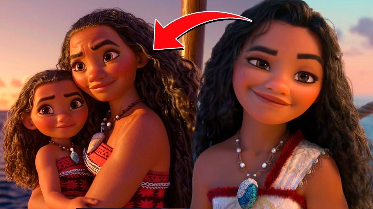 MOANA IS GOING TO HAVE A DAUGHTER!! ALL THE DETAILS YOU DIDN'T NOTICE ...