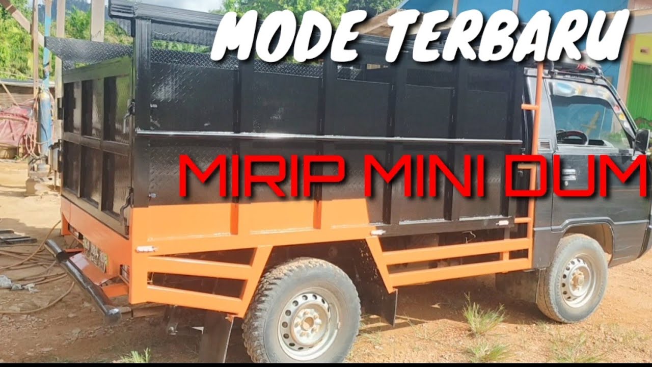 Bak L300 Modifikasi | Model Truk Mini - YouTube