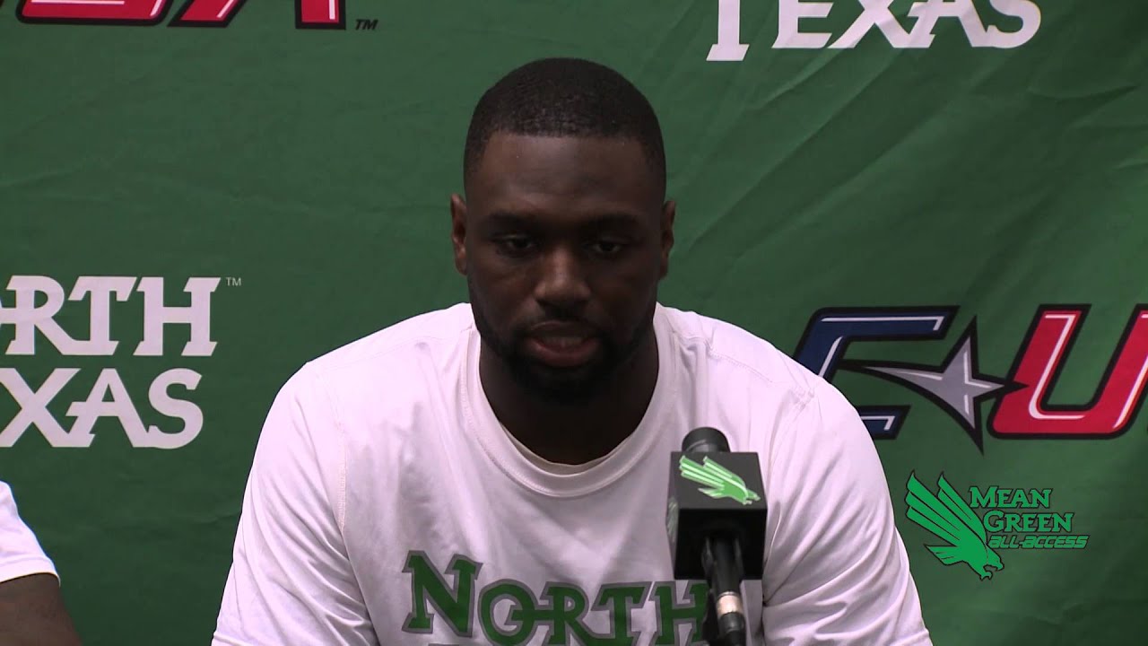 North Texas Football: Jeffery Wilson and DaMarcus Smith UTSA Post Game ...