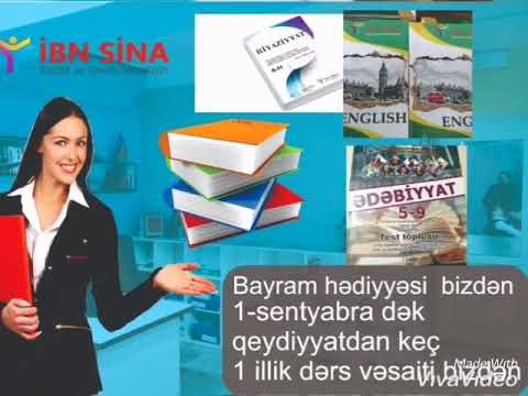 İBN SİNA  yeni dərs ili