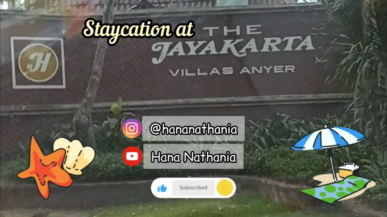 🧳Staycation at The Jayakarta Villas Anyer🏝️ | Anyer Part 1 | Subscribe ...