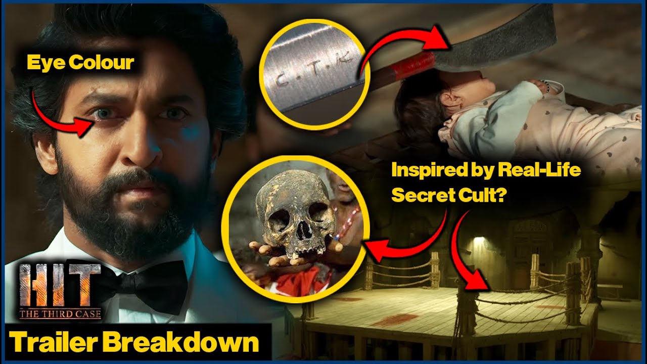 HIT 3 Trailer Micro Details | HIT 3 Trailer Breakdown - YouTube