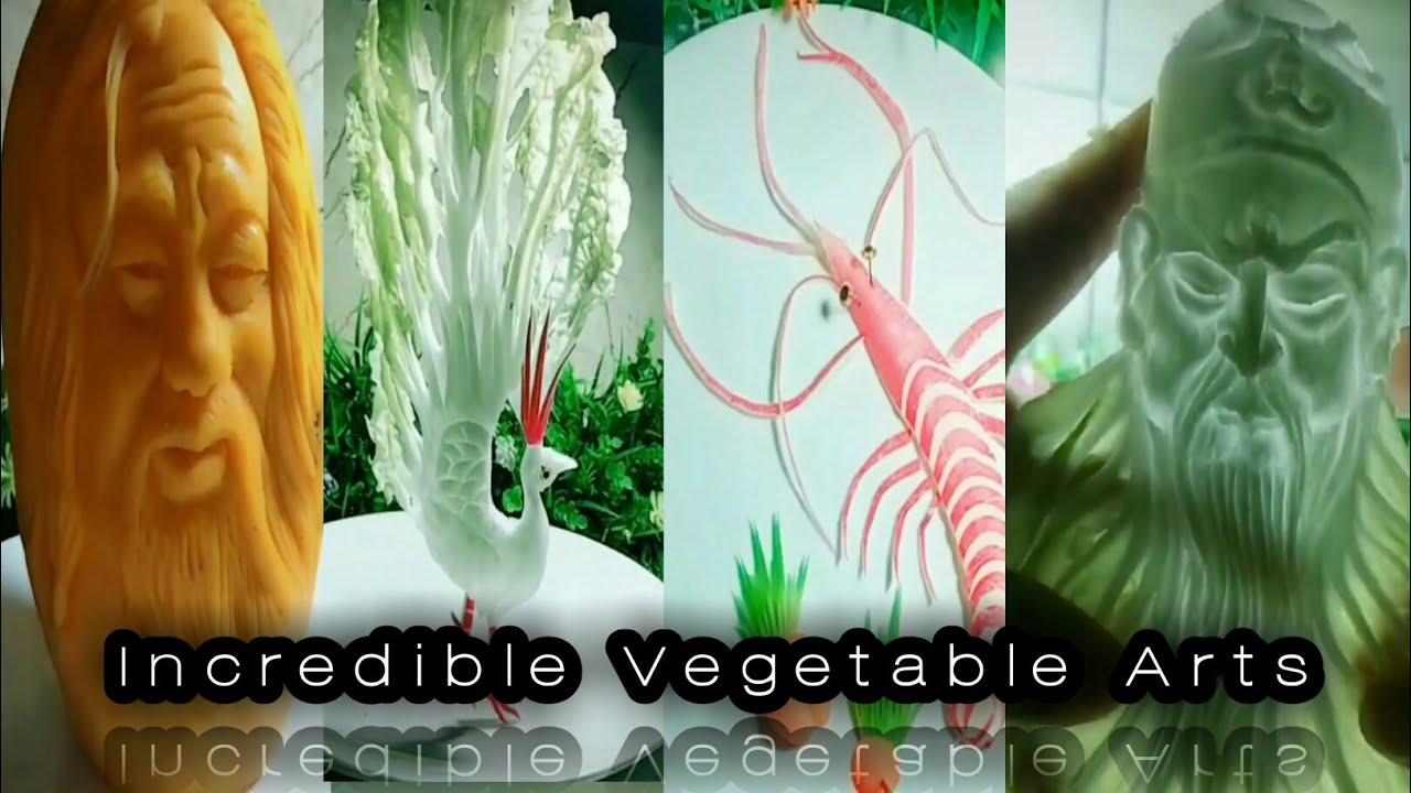 Incredible Vegetable Arts Believe it...! - YouTube