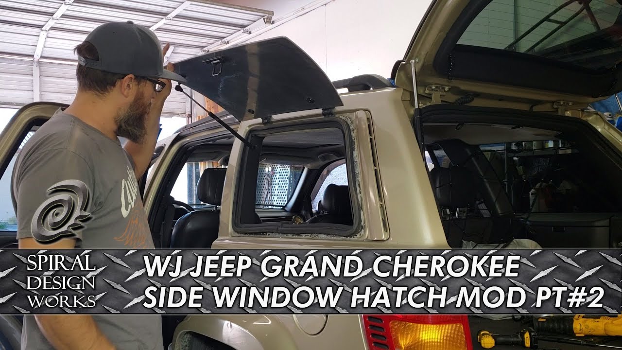 EP.17-WJ JEEP GRAND CHEROKEE SIDE WINDOW HATCH PART 2- English Wheeling ...