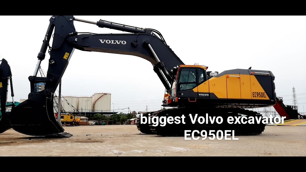 excavator Volvo EC 950EL#fyp #excavator #volvo #assembly #like # ...