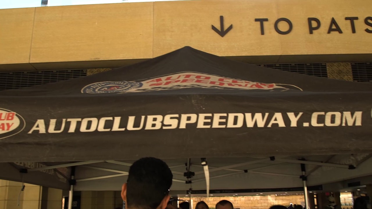 Auto Club 400 Promotional giveaway - YouTube