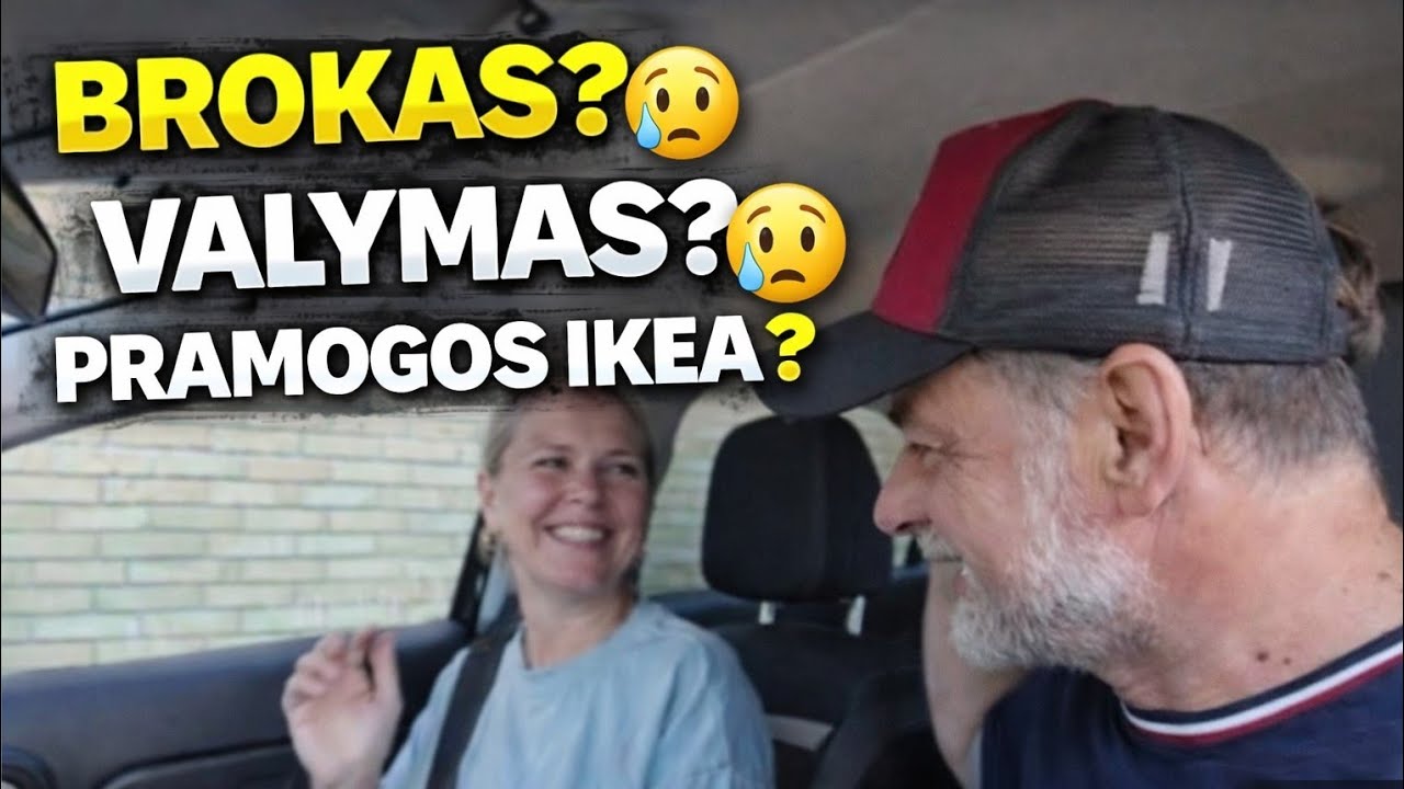 Brokas objekte. 🫣Apie valymo darbus 😉 IKEA pramogai. Konkuras Jums ir ...