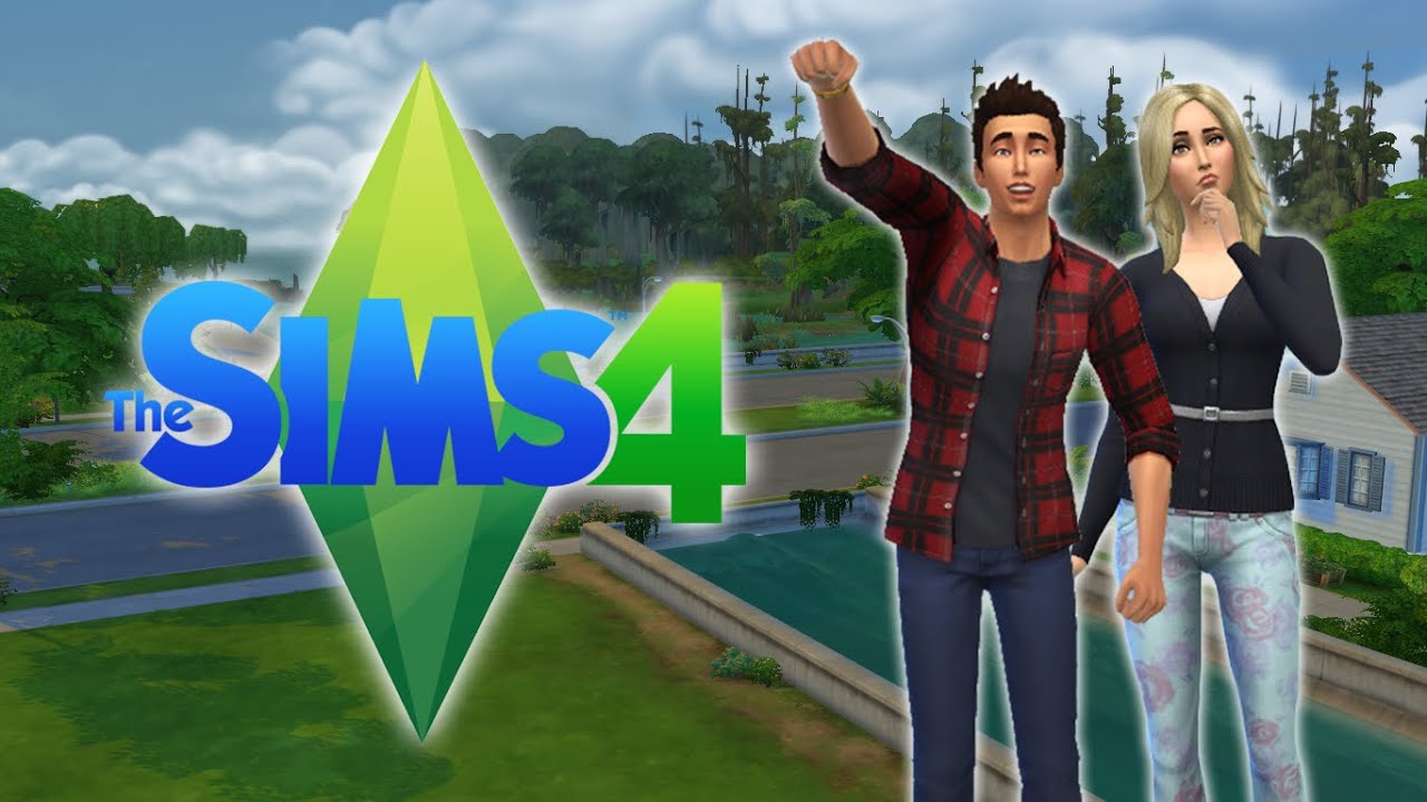 Let's Play: The Sims 4 - (Part 2) - Out into town - YouTube