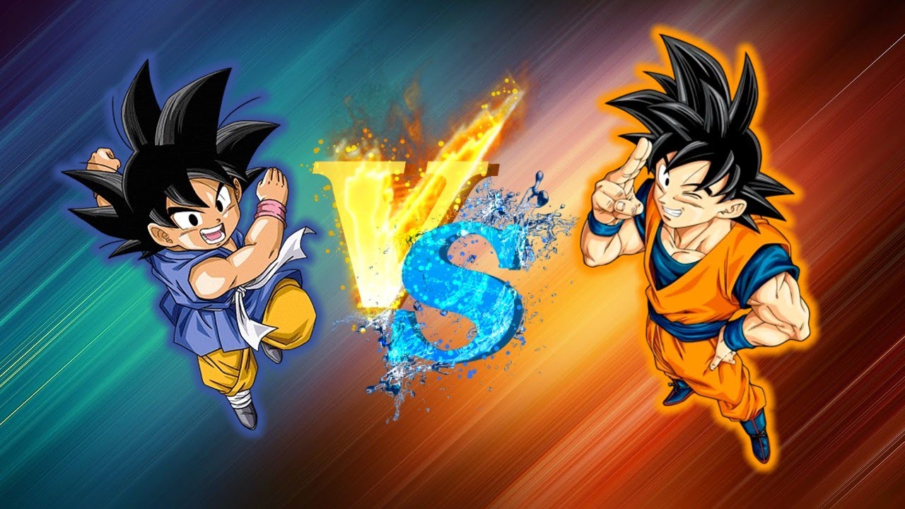 Goku(GT) vs Goku(DBS Manga) | Alternate Timeline - YouTube