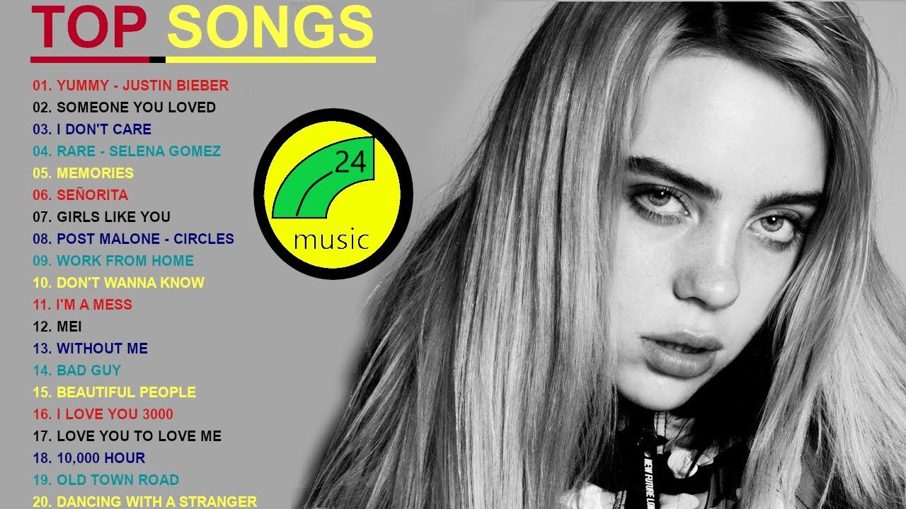 Top Hit Best English Pop Song 🎄 Popular English Music 🎄 playlist 2020 ...