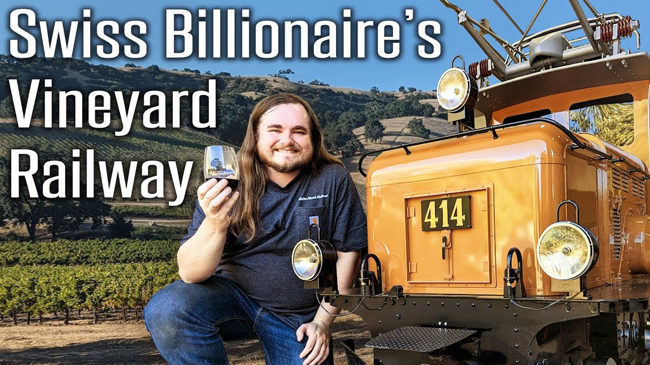 INCREDIBLE 15" Gauge Vineyard Railroad is going Public! | Halter Ranch ...