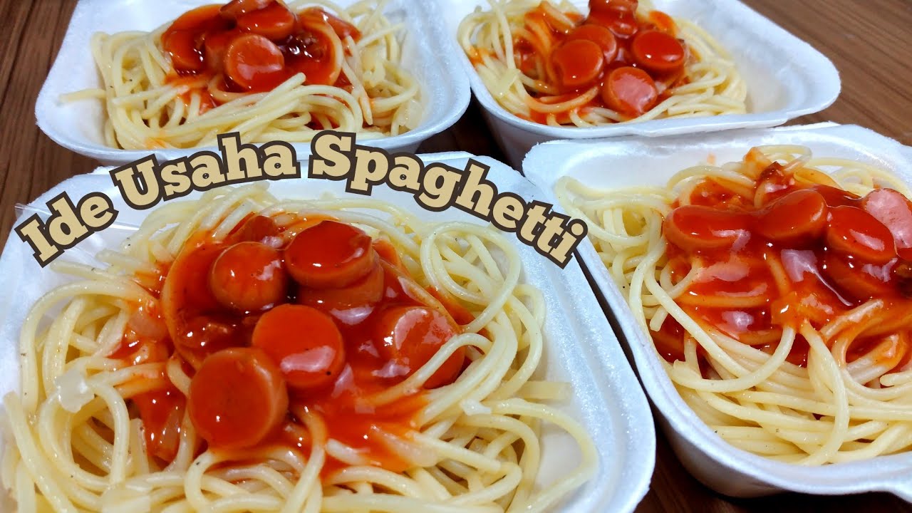 RESEP SPAGHETTI EKONOMIS UNTUK JUALAN MURAH KANTONG PELAJAR - YouTube