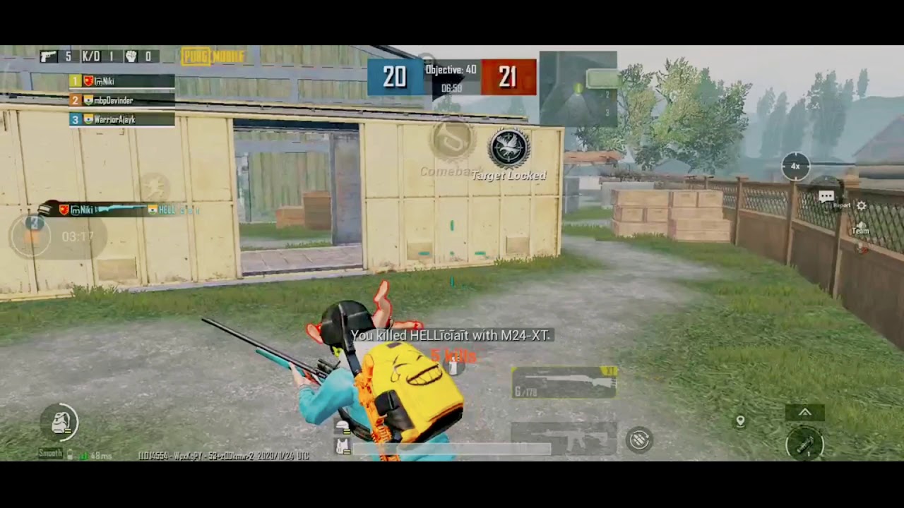 Lenqin Level Sniping in PUBG MOBILE | By NIKI - YouTube