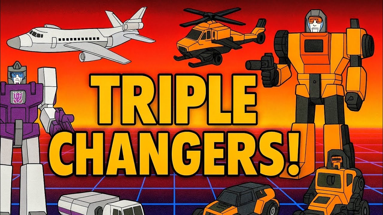 Transformers G1 Triple Changers Sandstorm & Octane HD Commercial (1986 ...