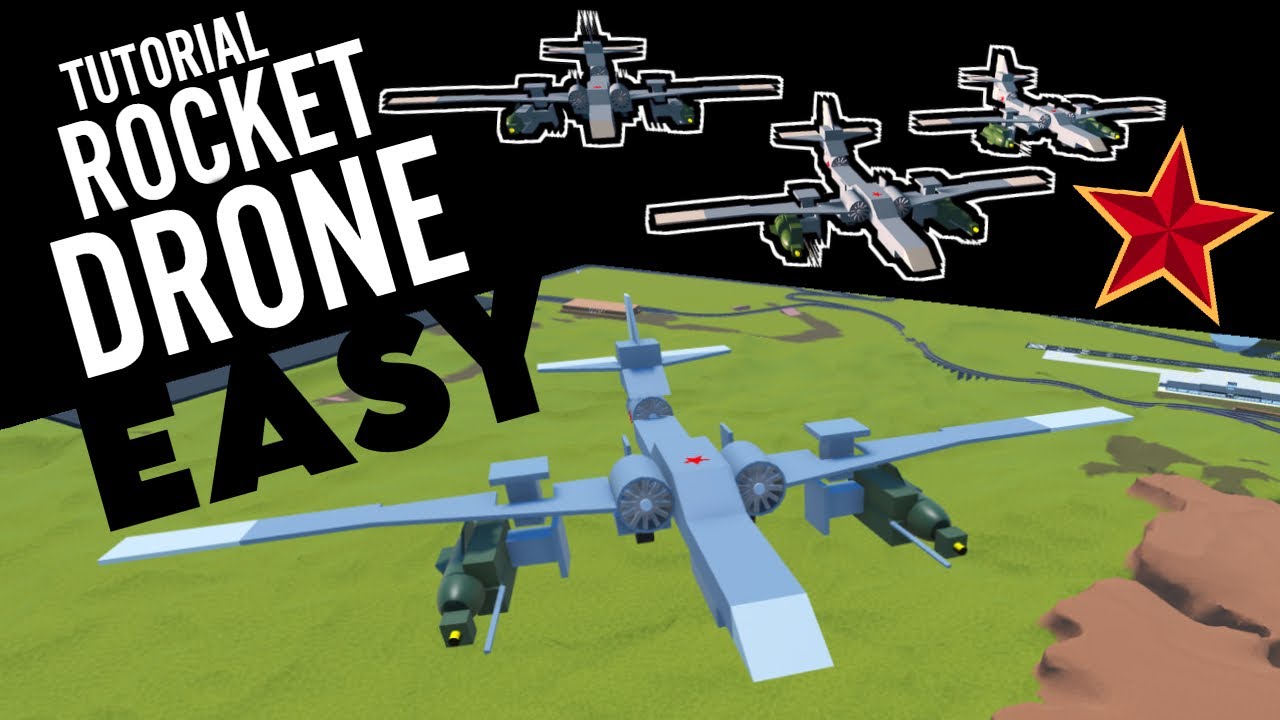 ROCKET DRONE - Tutorial | Roblox Plane Crazy - YouTube