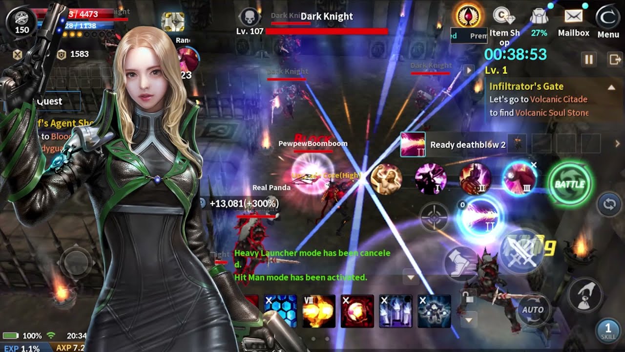 CABAL M - Force Gunner Class Highlights - YouTube