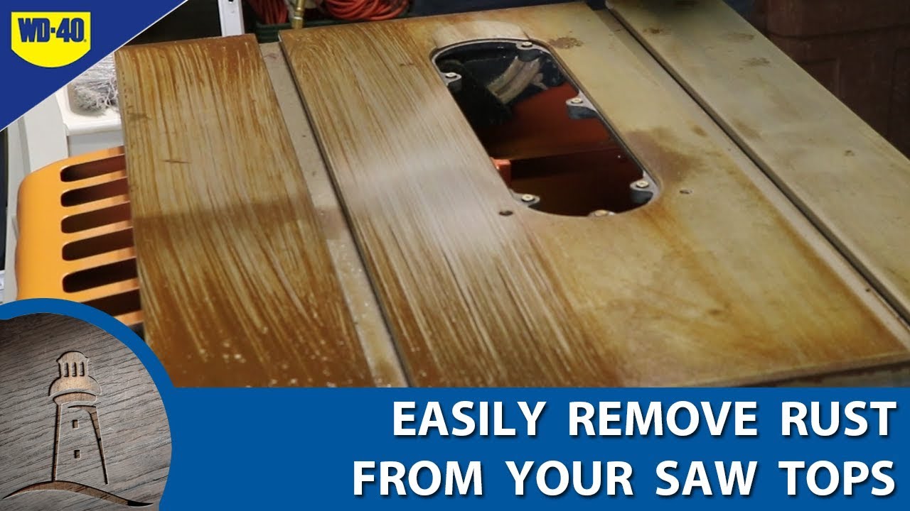 Easily Remove Rust From Your Saws - YouTube