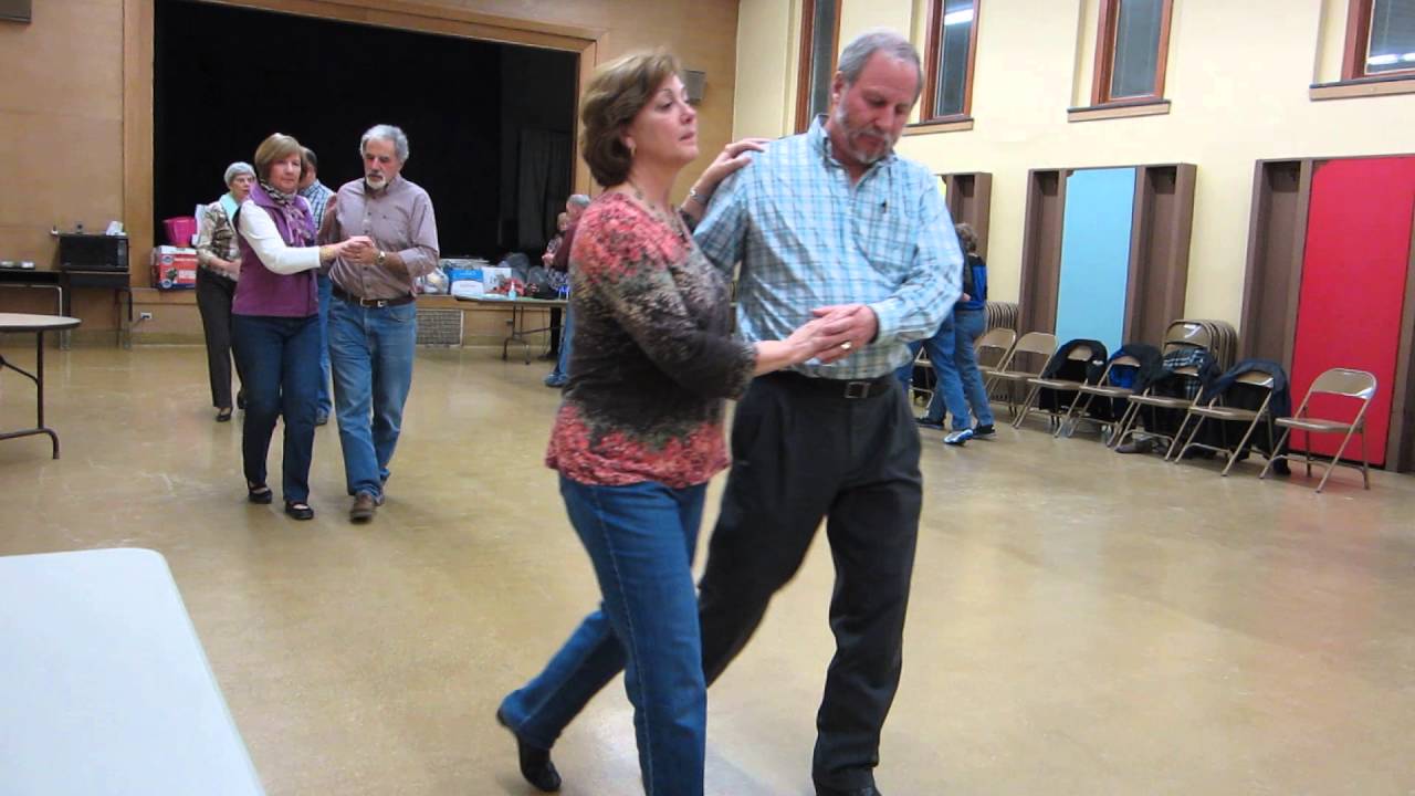 63 DEBBIE ELSER CUES "BOOGIE SHOES" TWO-STEP - YouTube