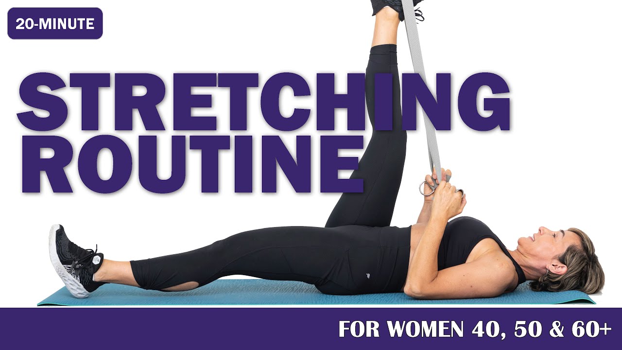 Simple Hamstring Stretches Every Woman Over 40 Should Do - YouTube