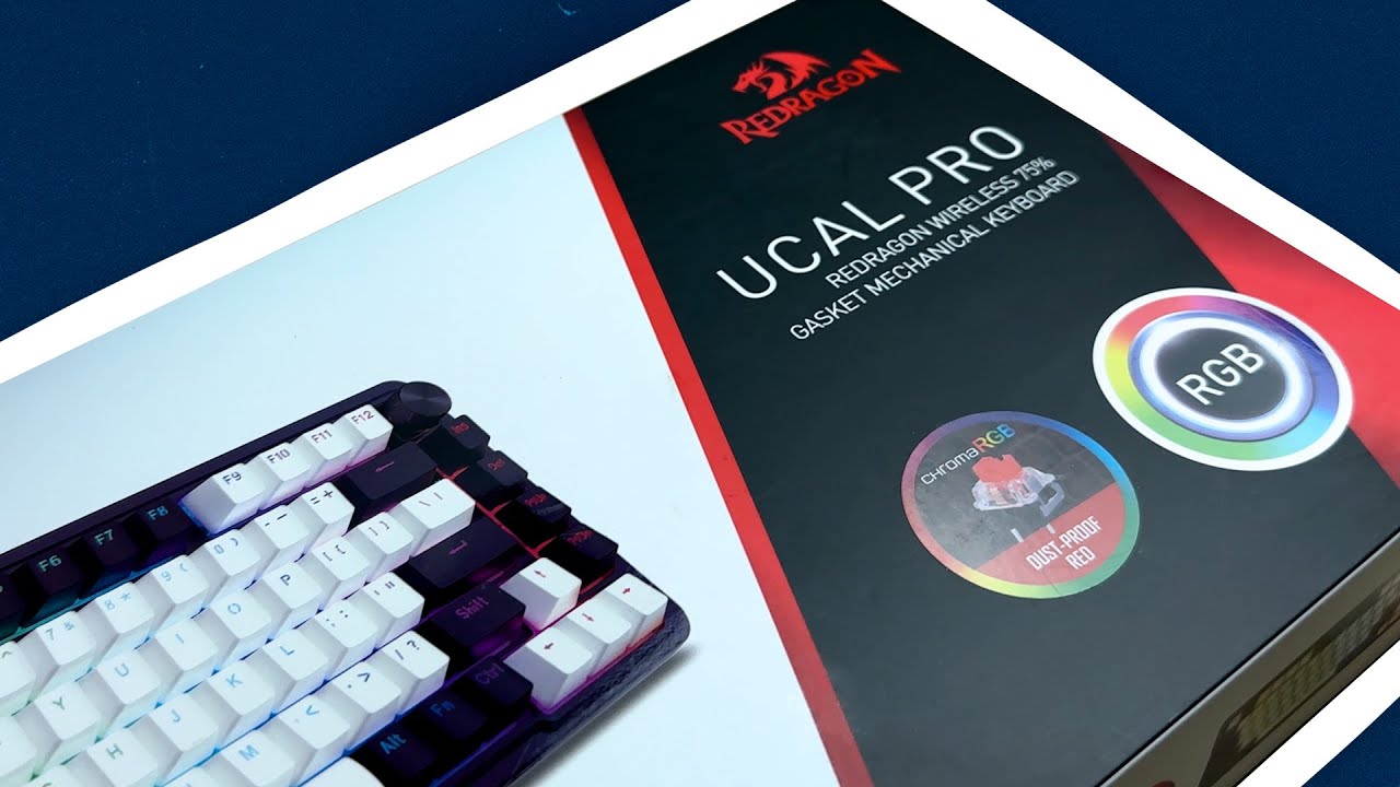 Redragon UCAL K673 PRO mechanical keyboard Sound Test & Review! - YouTube